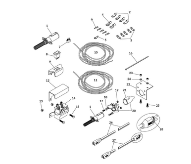 Dual-Conductor Hardware Kit