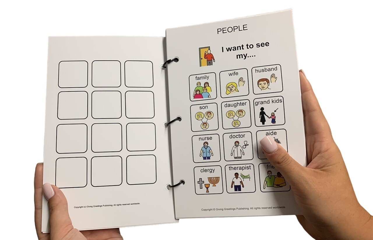 Picture Communication Boards for Adults | Say it with Symbols