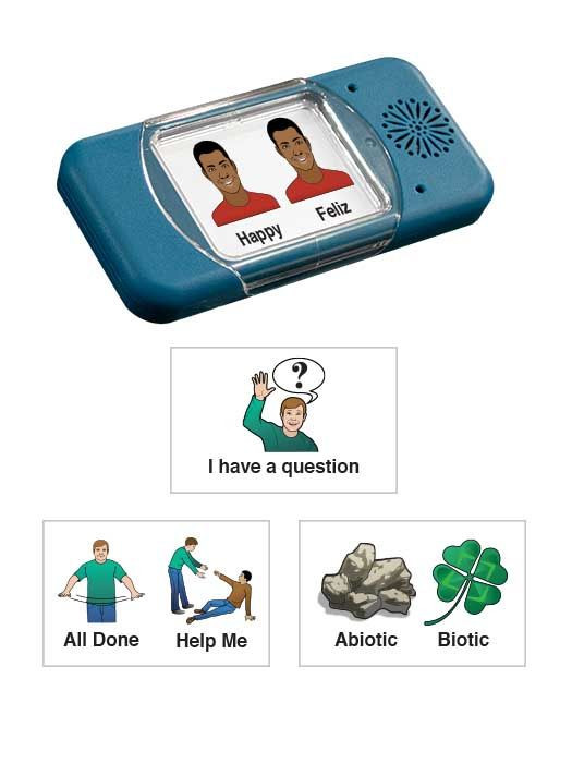 GoTalk Fit Communication Device | Say it with Symbols