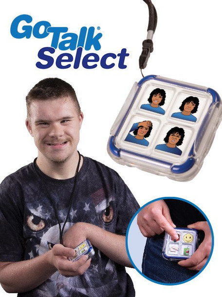 Attainment GoTalk Select is an easy to use and wear AAC communication ...