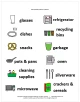 Printable Household Memory Labels in Spanish | Say it with Symbols