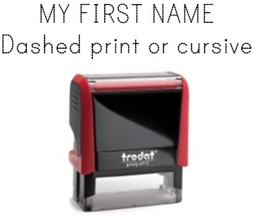Custom Stamps for Special Education Students & Schools Shipped in 1-2 ...