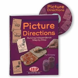 Picture Directions Book & CD - Say it with Symbols