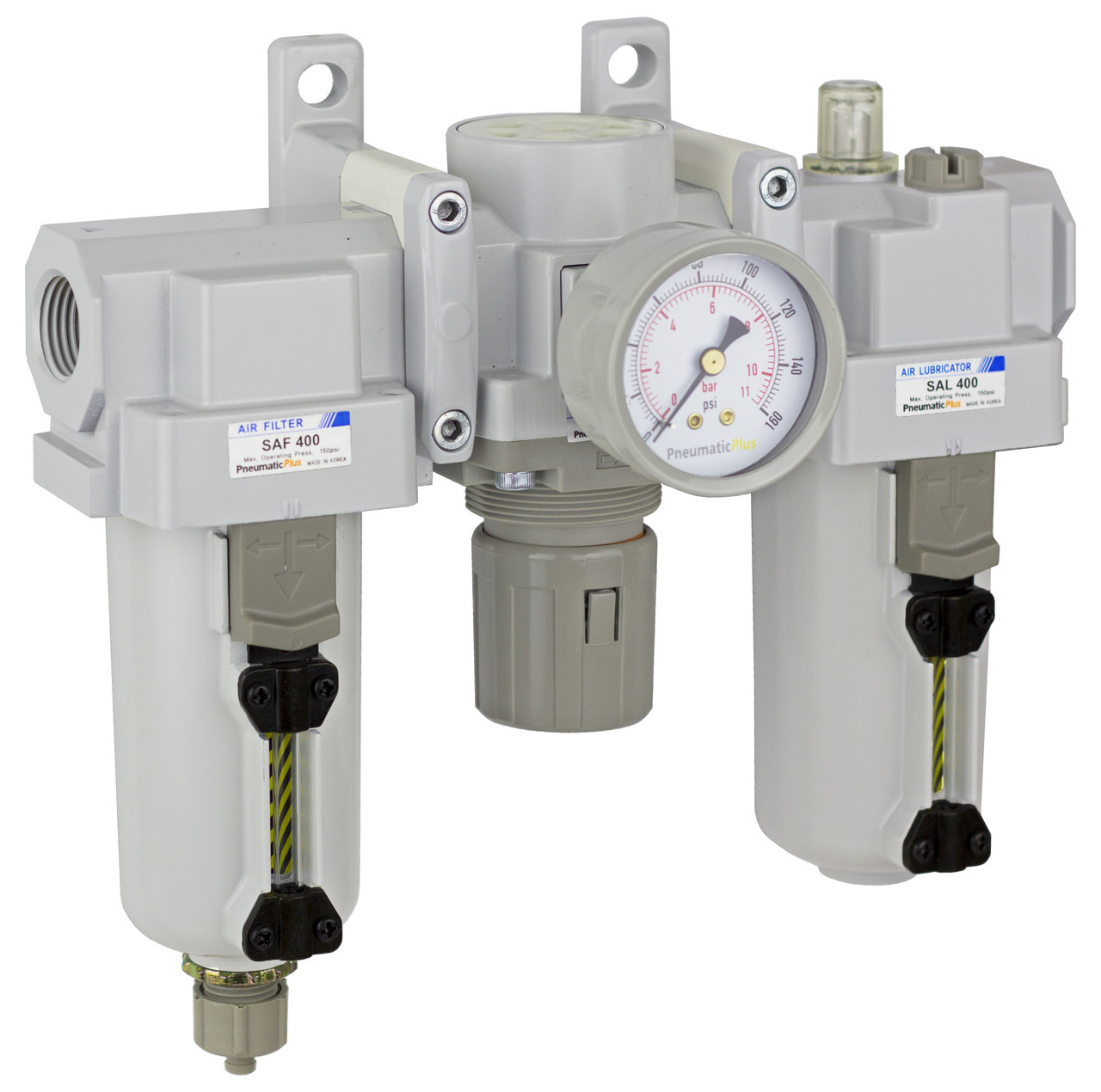 Air Filter Regulator Lubricator Combo | PneumaticPlus