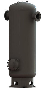Manchester Tank 400-Gallon Vertical Vacuum Receiver Tank 150 PSI, Model ...