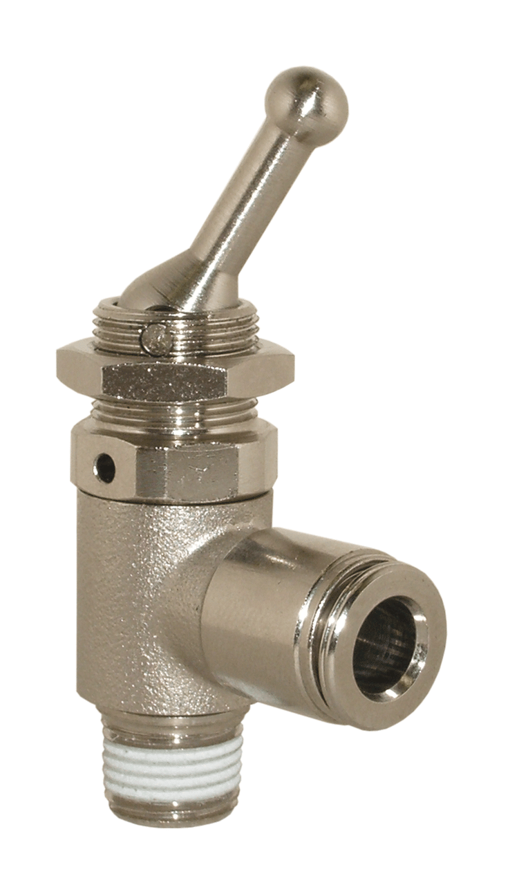 PV46 Pneumatic Toggle Valve – 2/2 and 3/2-Way Manual Toggle Switch ...