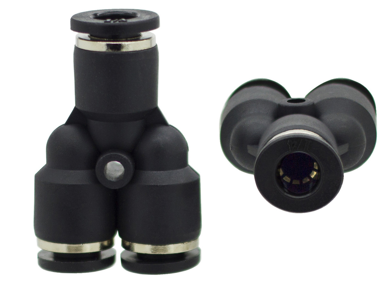 Push to Connect Fitting – Union Y | PneumaticPlus