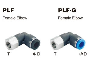Push to Connect Composite Air Fitting - Female Elbow