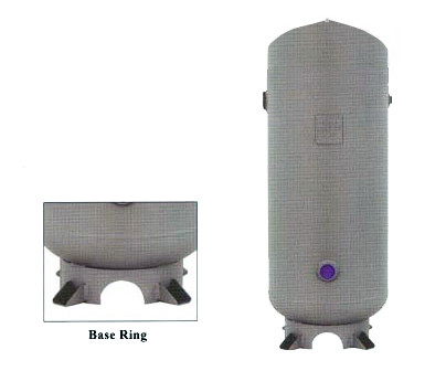 Manchester Tank 120-Gallon Vertical Air Receiver Tank 200 PSI, 24" x 67 ...