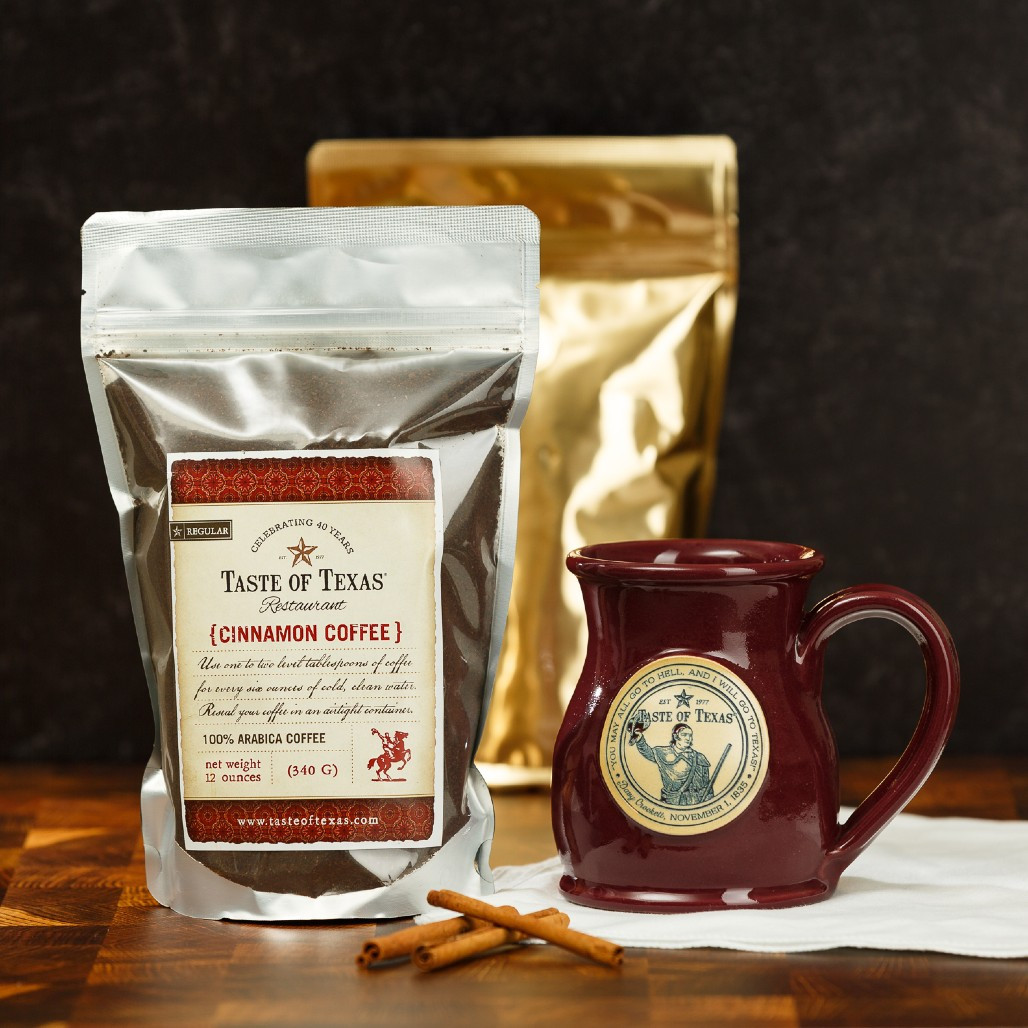Taste of Texas Cinnamon Regular Coffee - Taste of Texas