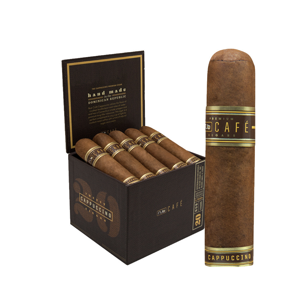 Nub Cafe Cappuccino 438 Cigars - Natural Box of 25