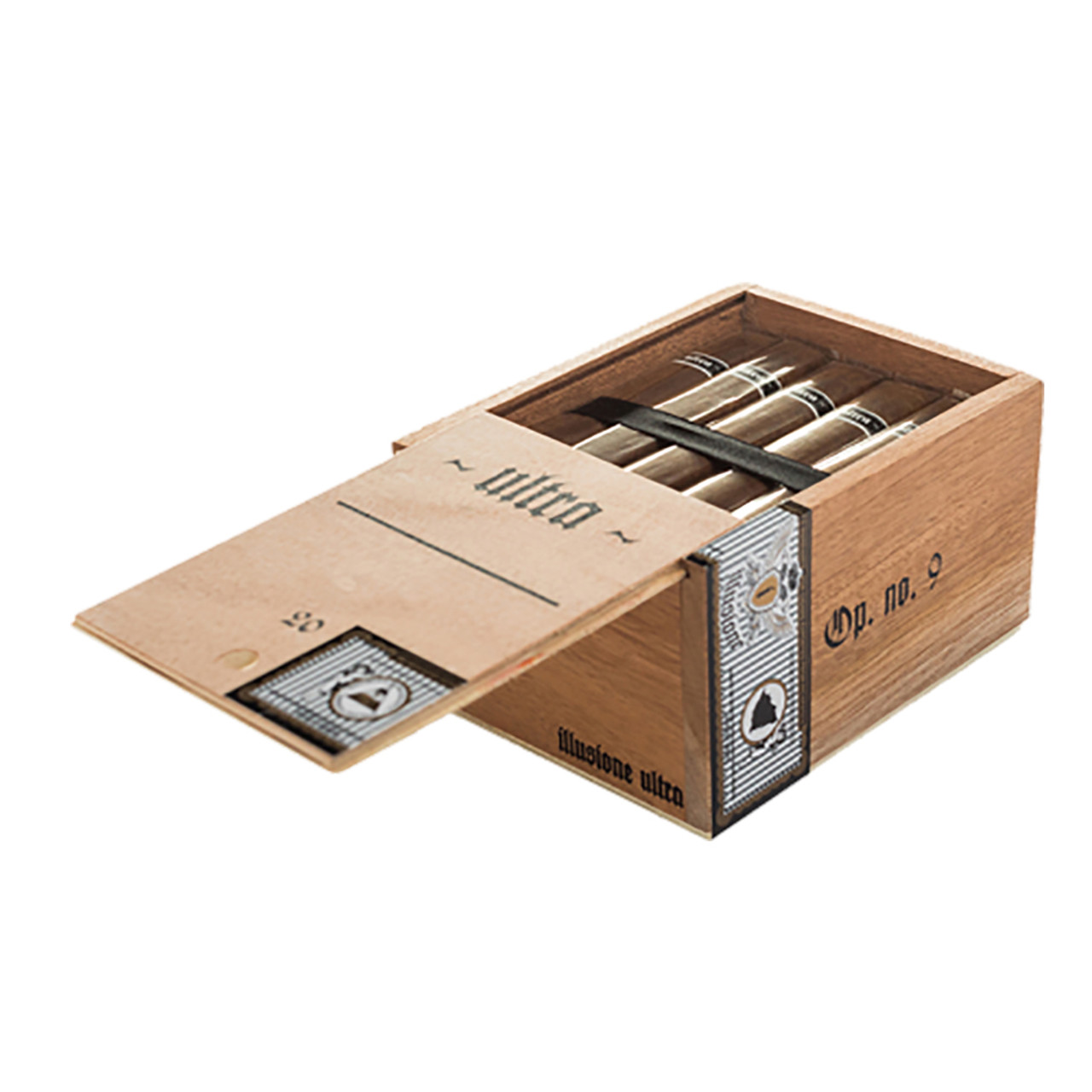 Illusione Ultra OP No 9 Bench Pressed Toro Cigars Box Of 20 Illusione Ultra OP No 9 Bench Pressed Toro Cigars Box Of 20