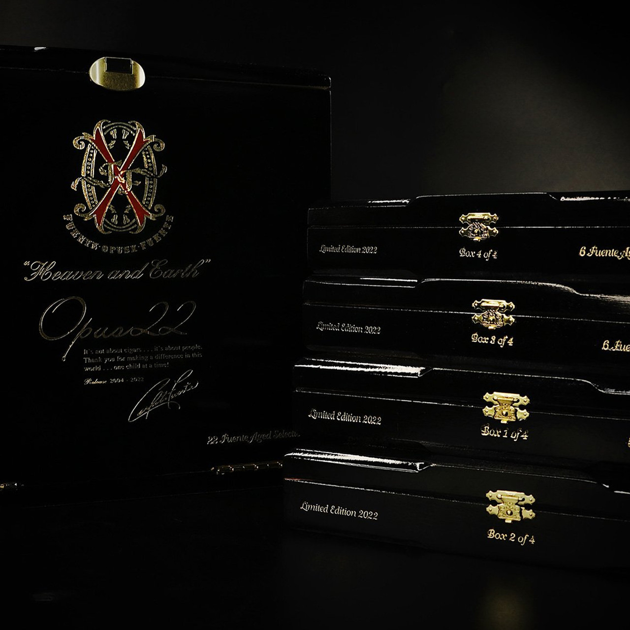 Fuente Fuente Opus 22 Humidor Cigars – Box of 22 | Cuenca…