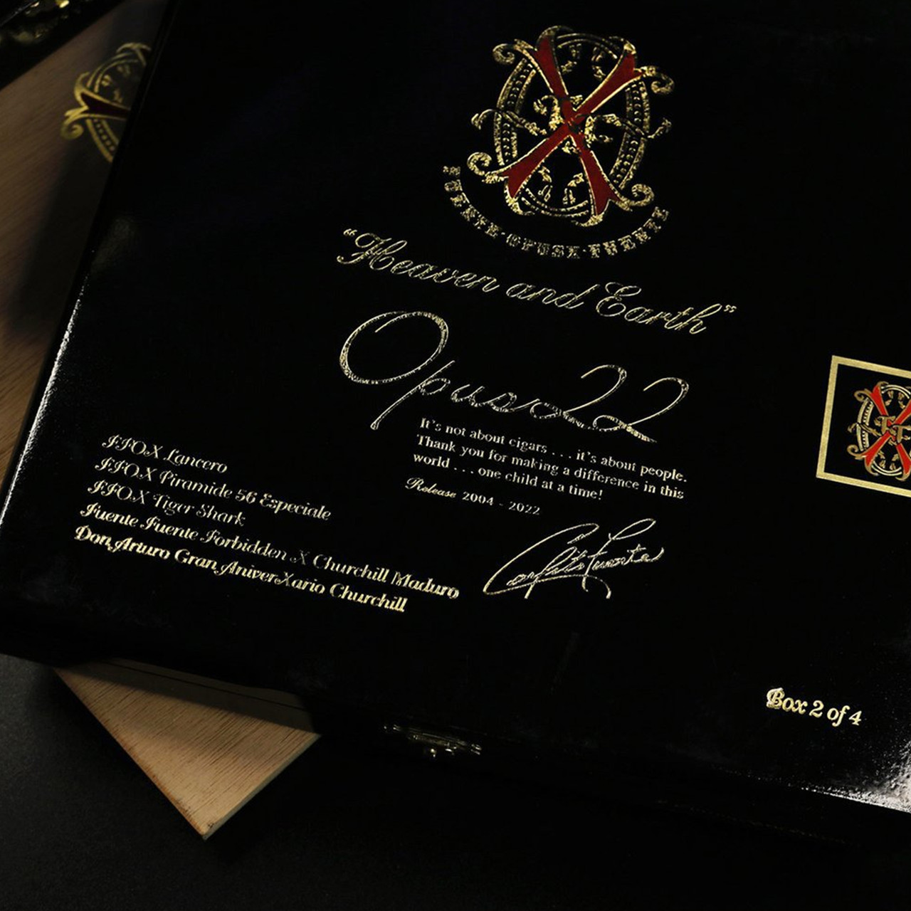 Fuente Fuente Opus 22 Humidor Cigars – Box of 22 | Cuenca…