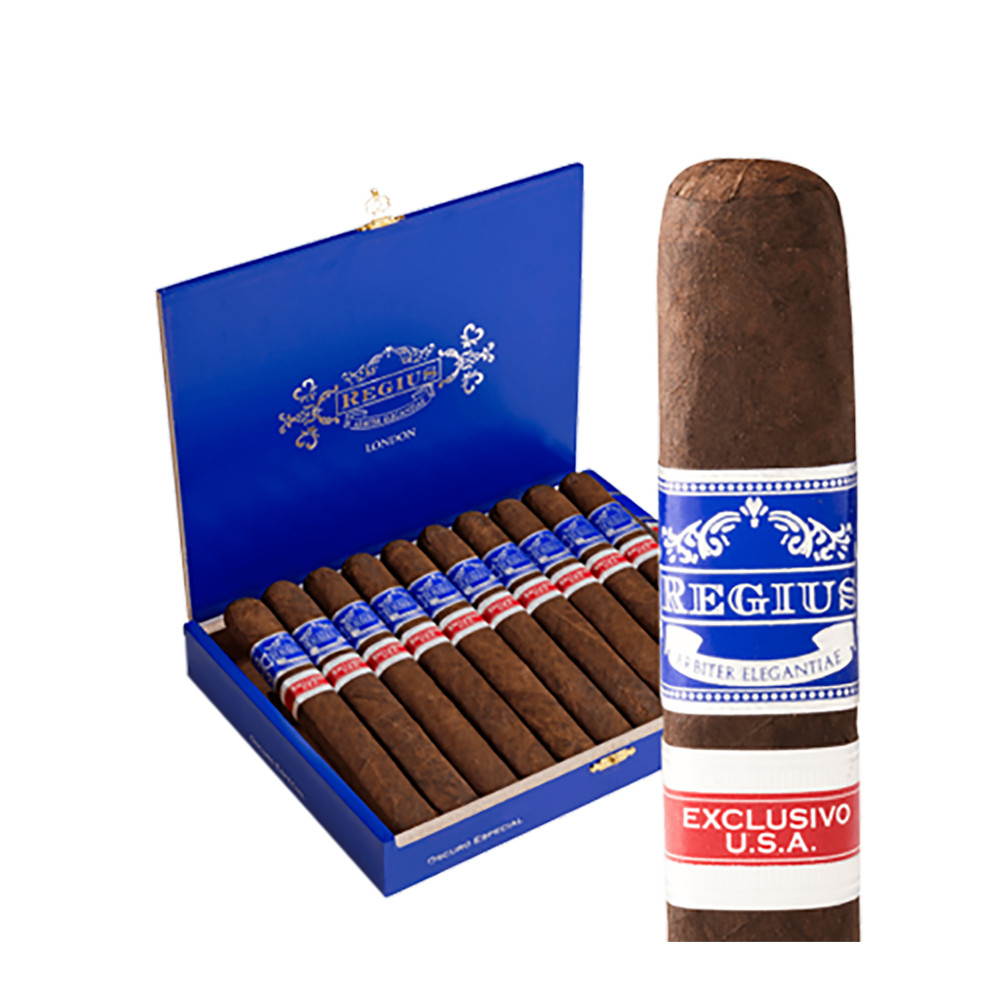 Regius Blue Fat Perfecto Cigars - Dark Box of 10