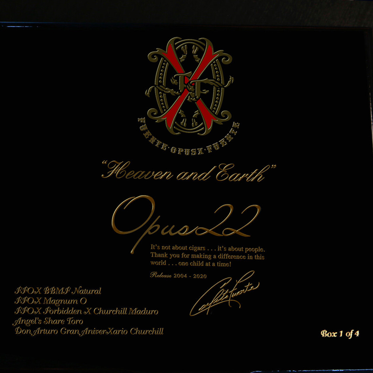 Fuente Fuente Opus 22 Release 2014 Cigars - Box of 22