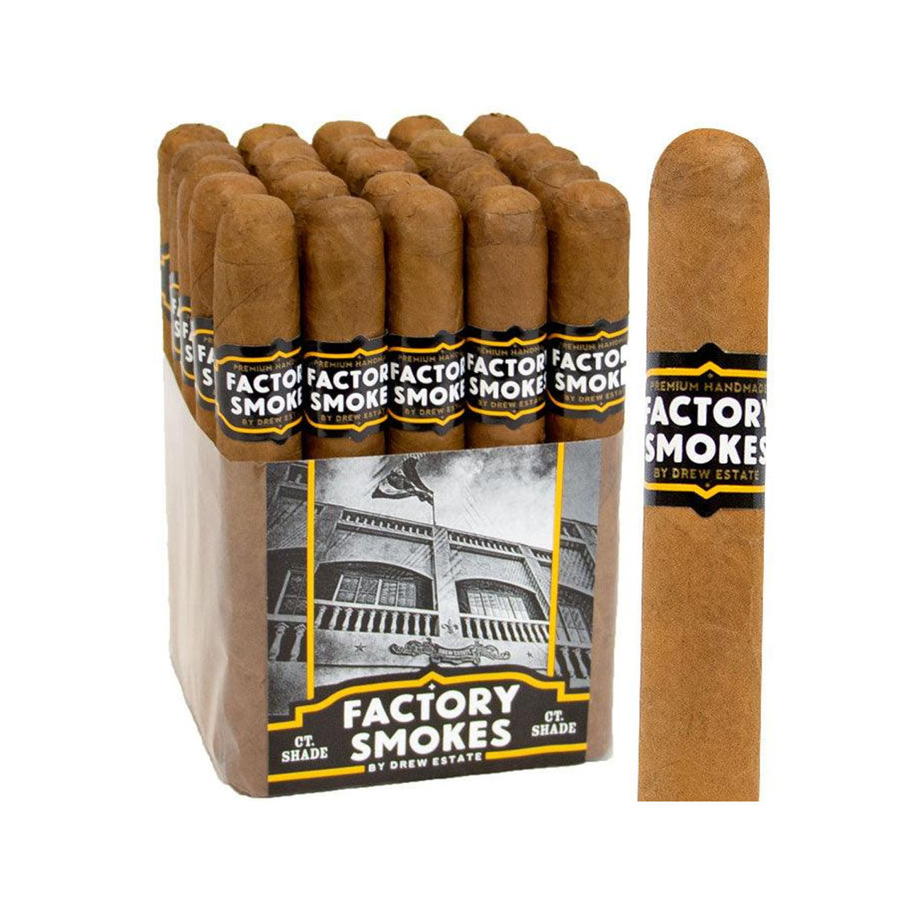 Affordable Luxury: Factory Smokes by Drew Estate Robusto Shade