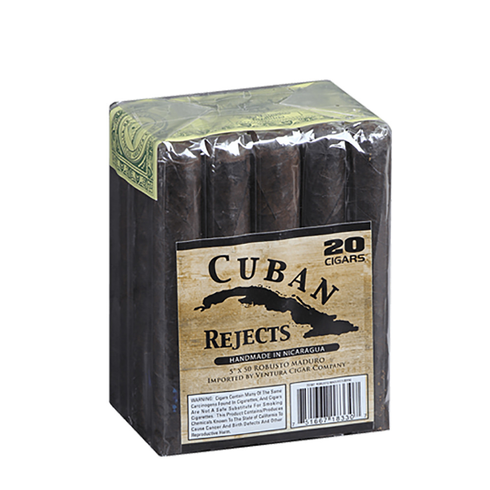 Cuban Rejects Torpedo Cigars - Natural Bundle of 20