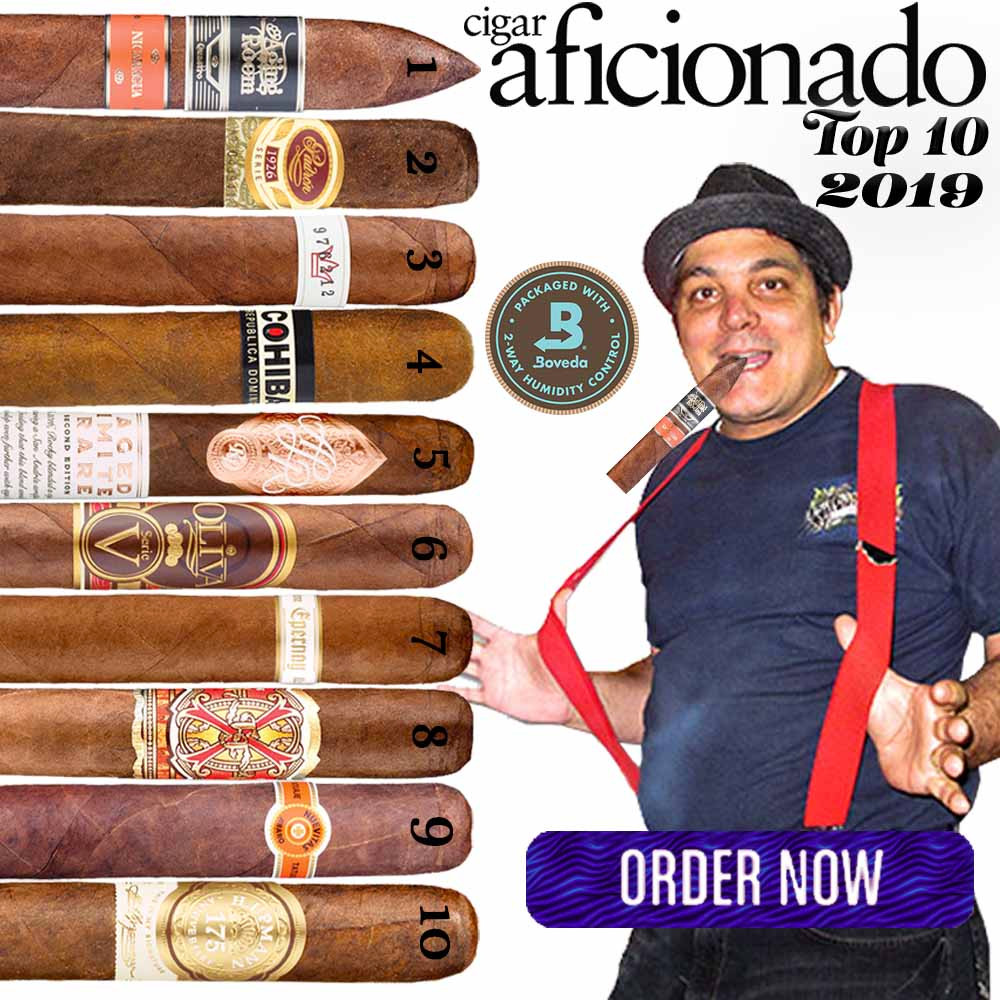 2019 Top 10 Cigars by Cigar Aficionado | Cuenca Cigars