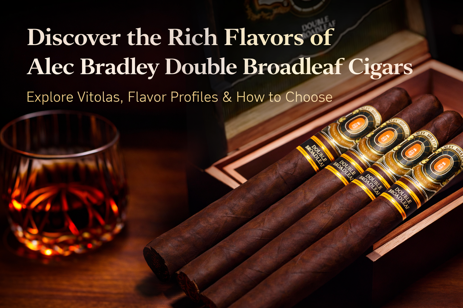 Alec Bradley Double Broadleaf Cigars: Vitolas, Flavor & How to Choose ...