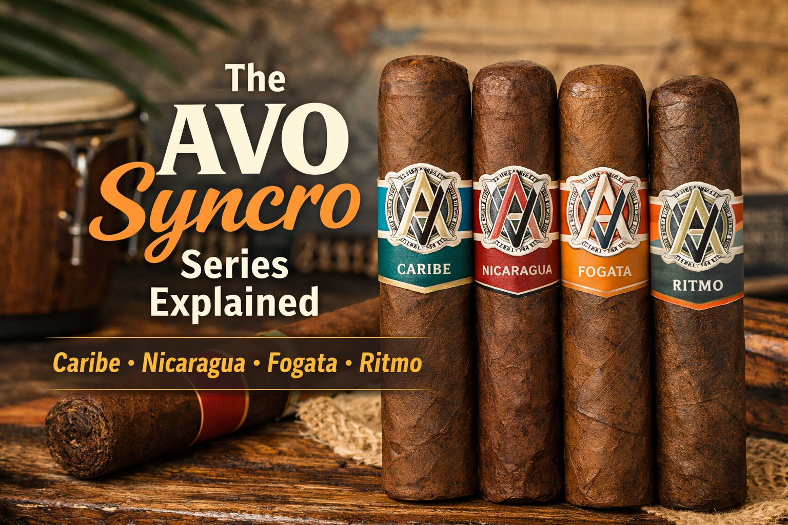 The AVO Syncro Series Explained: Caribe, Nicaragua, Fogata & Ritmo ...