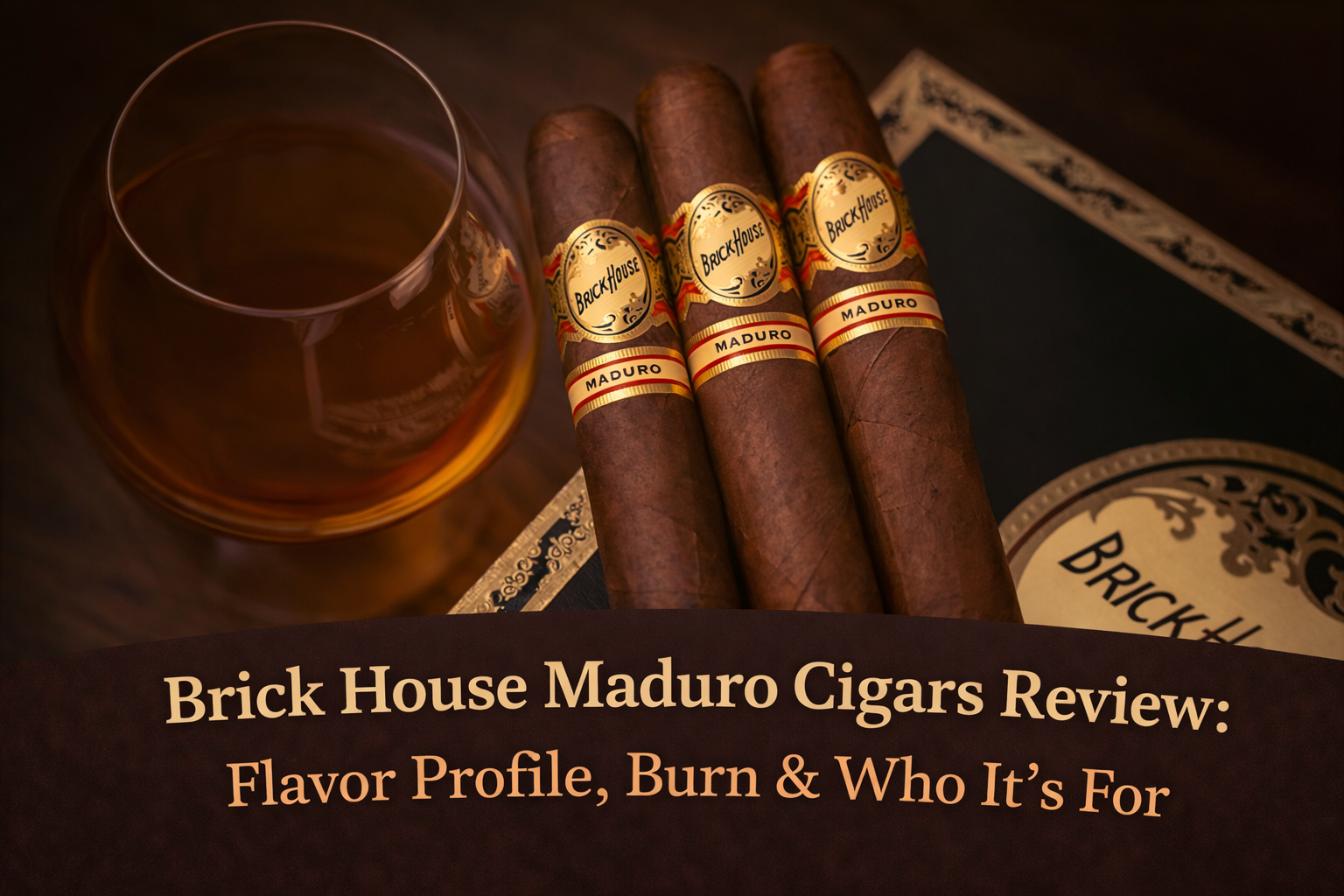 Brick House Maduro Cigars Review: Flavor Profile, Burn & Who It’s For ...