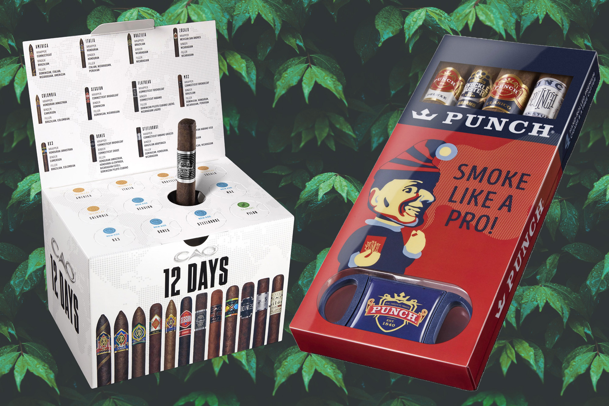 Holiday Gifts: Punch Four Pack Cutter + CAO 12 Days - Cuenca Cigars, Inc