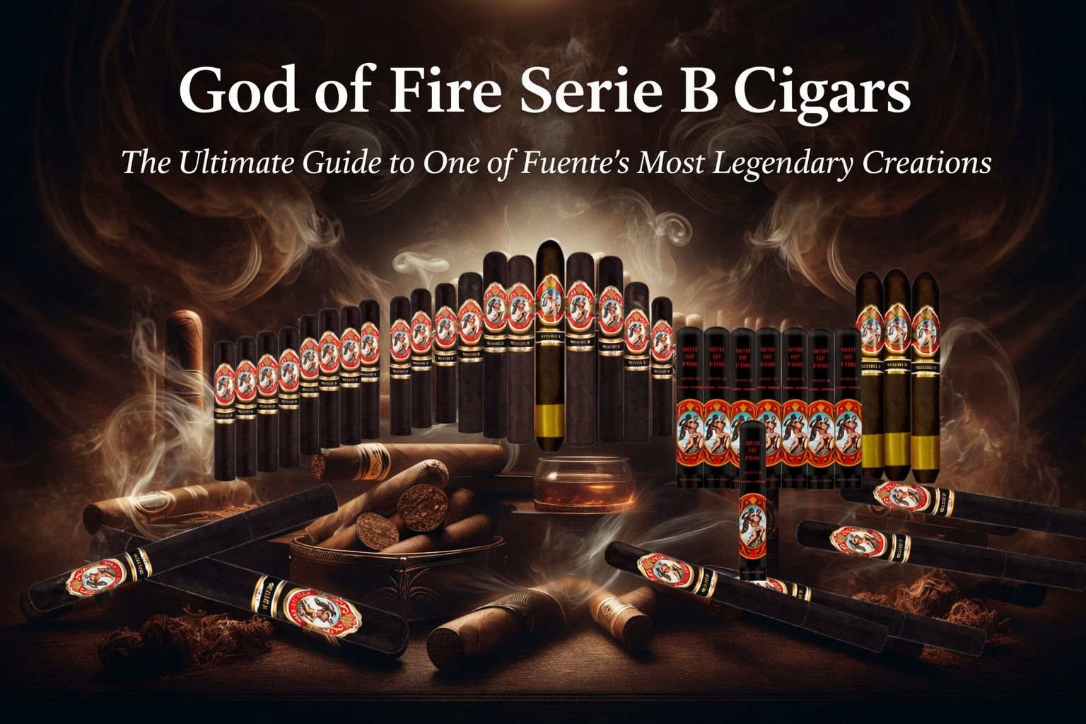 God of Fire Serie B Cigars Guide | Flavors, Sizes & Picks - Cuenca ...