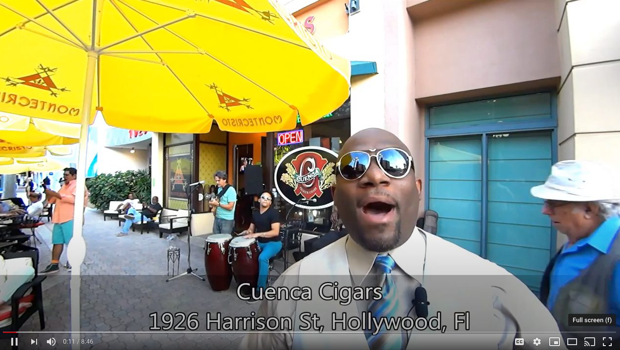 Stogie TV Features Cuenca Cigar Lounge in Hollywood, Florida - Cuenca ...