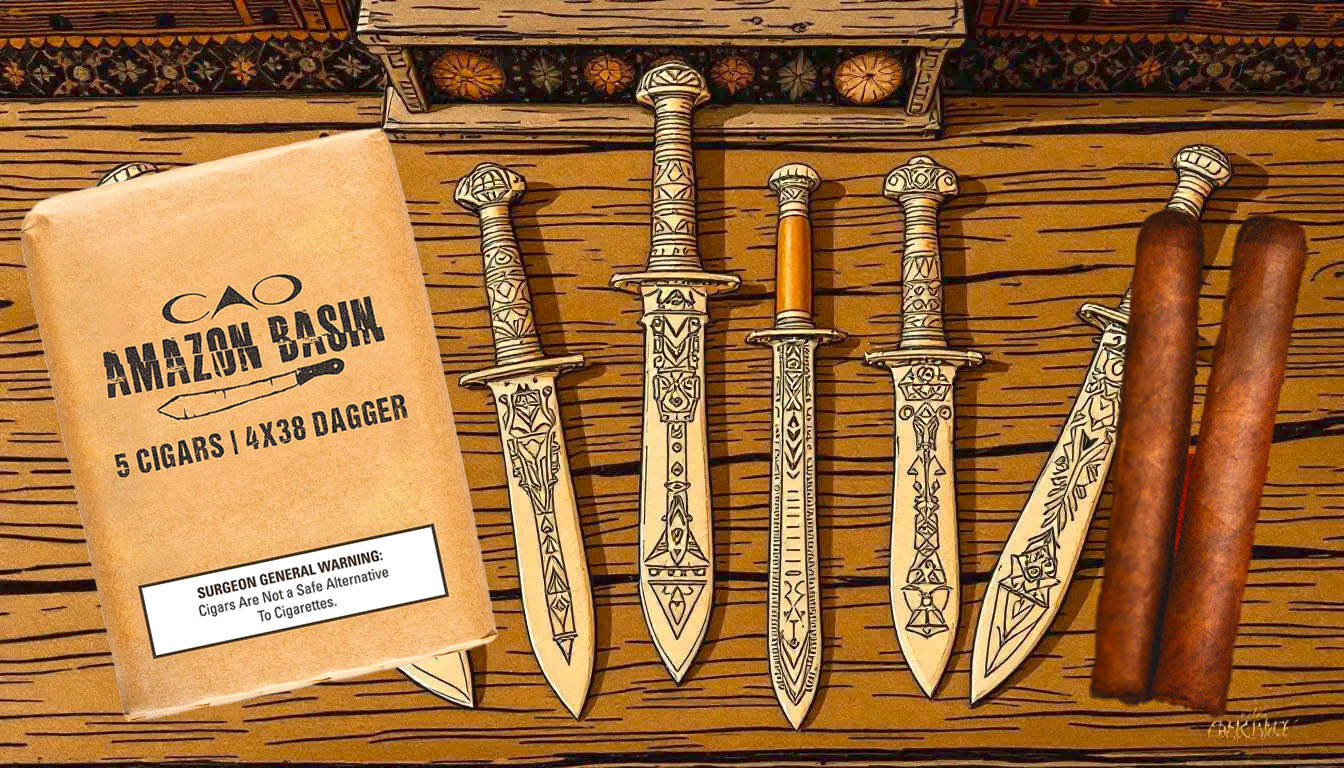 Discover the CAO Amazon Basin Daggers LE: A Cigar Enthusiast's Delight ...