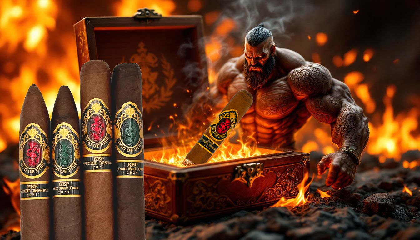 God of Fire KKP Never Back Down: A Bold Choice for Cigar Aficionados ...