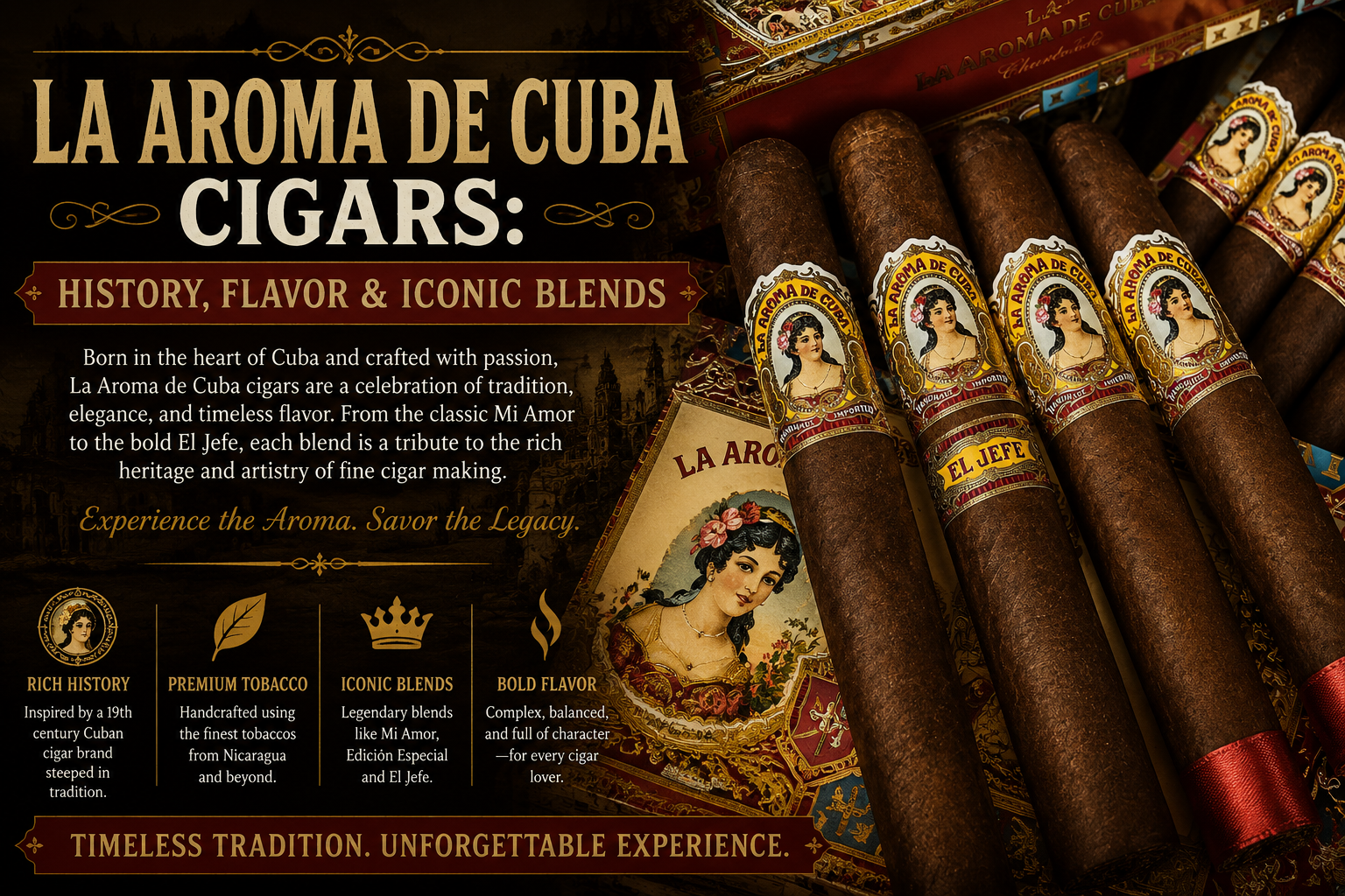 La Aroma de Cuba Cigars: History, Flavor & Iconic Blends - Cuenca ...
