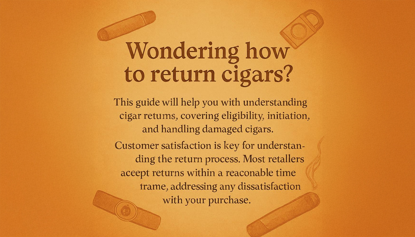 Understanding Cigar Returns: Your Guide to Policies and Procedures ...