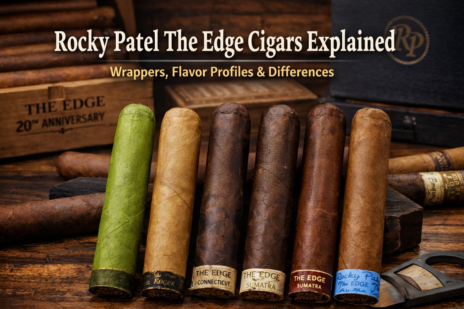 Rocky Patel The Edge Cigars Explained: Wrappers, Flavor Profiles ...