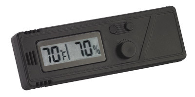 HygroSet SL Digital Hygrometer Rectangle | Premium Cigar Accessories