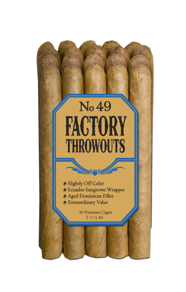 Factory Throwouts #49 Natural Cigars Bundle | J.C. Newman