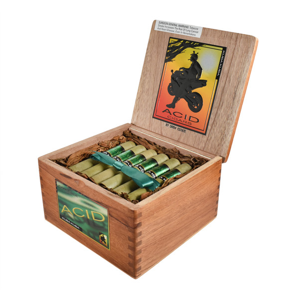 Acid Green Kuba Kuba Cigars - Candela Box of 24 Acid Green Kuba Kuba Cigars - Candela Box of 24
