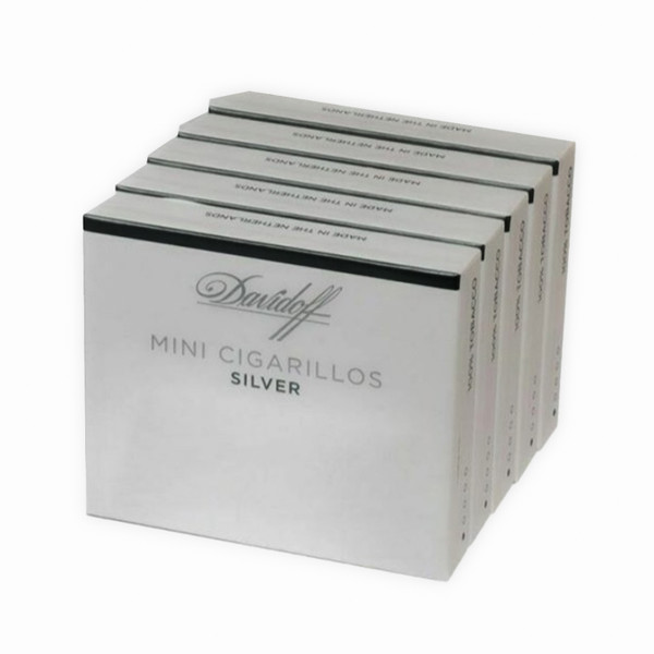 Davidoff Mini Cigarillos Silver - Case of 100