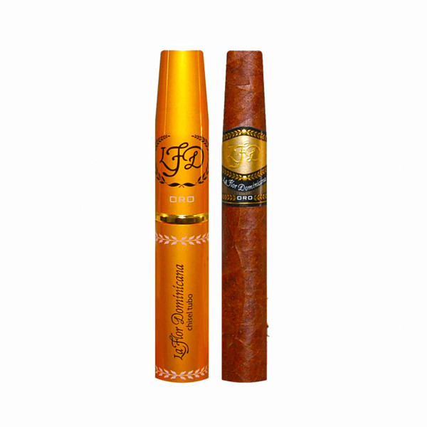 La Flor Dominicana Oro Chisel Tubos – Premium Single Cigars