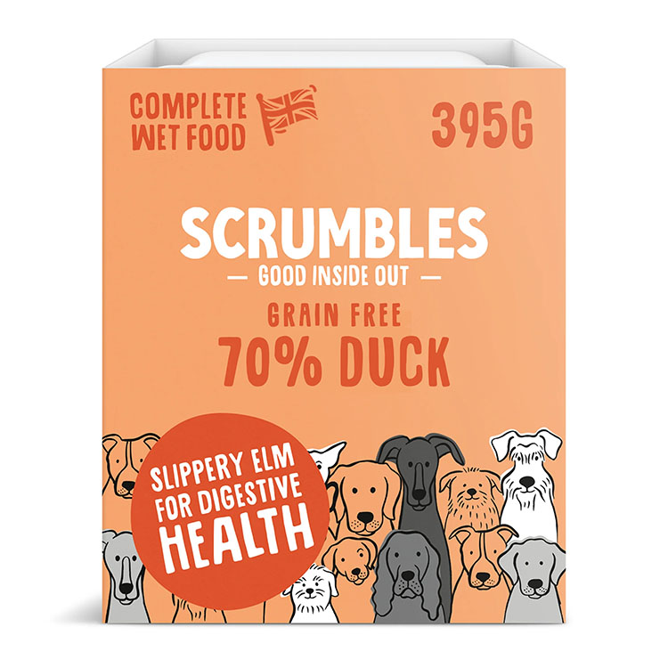 Scrumbles | Duck Wet Dog Food | K9 Active