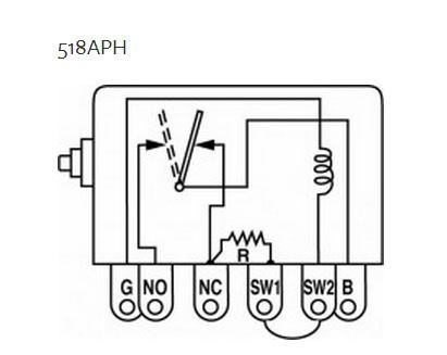 Murphy 12 Volt Tattletale Magnetic Switch 518APH-12