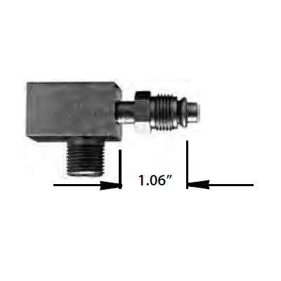 Red Dot Tee Block Fitting 70R2206 / RD-5-4528-0P
