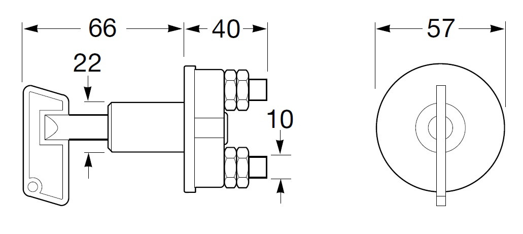 Hella Battery Master Switch 002843017