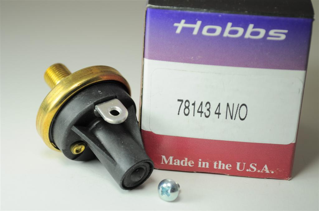 Stewart Warner Hobbs Pressure Switch 4 PSI-78143