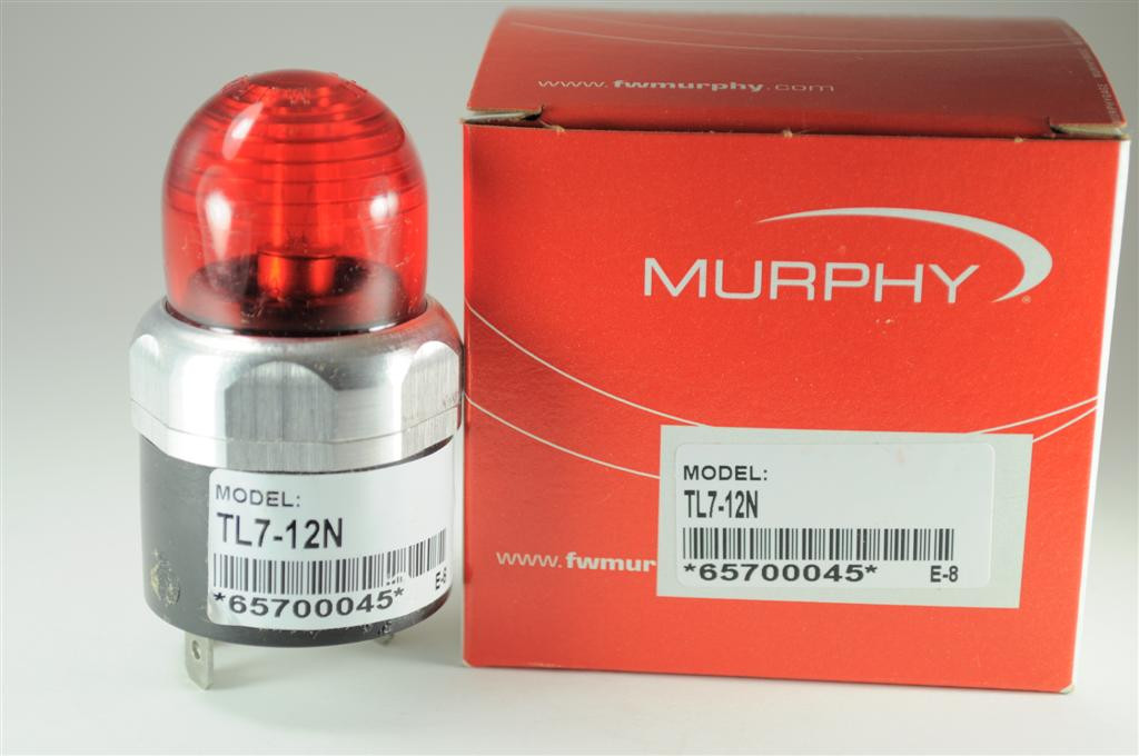 Murphy Flasher Alarm Light 12 VDC TL7-12N