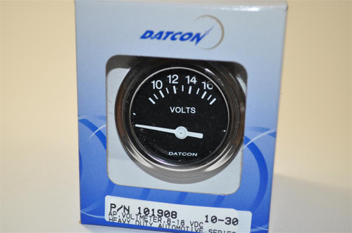 Datcon HDA Voltmeter Gauge 101908