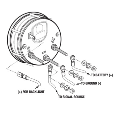Murphy Tachometer 10-32V with Hourmeter - ATH-30-A