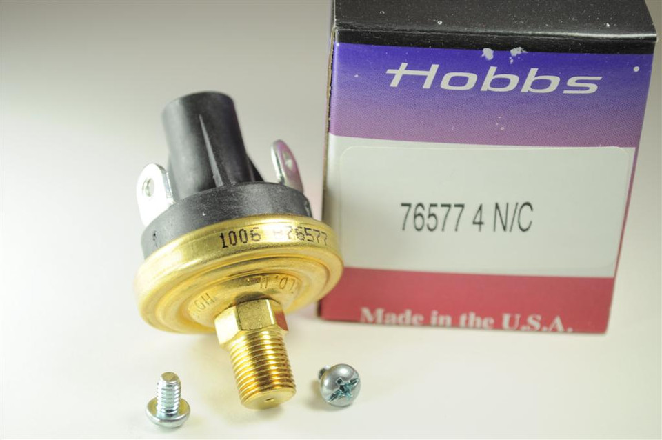Stewart Warner Hobbs Pressure Switch 4 PSI - 76577