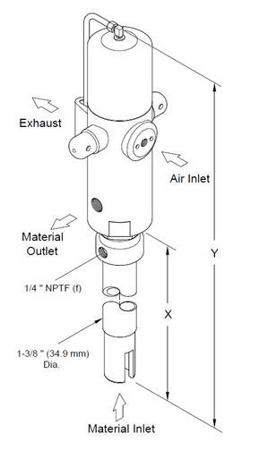Alemite High-Pressure Stripped Pump 339359-B1
