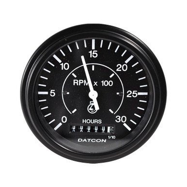 Datcon Heavy Duty Tachometer w/ Hourmeter 103678 | PartDeal